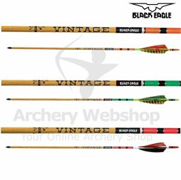 Black Eagle Arrow With 4 Inch Feathers Crested Vintage