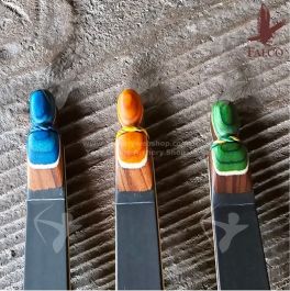 Falco Longbow Icon 64 Inch Yellow Black Orange