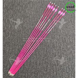 Used Victory Pink Arrow Project Spine 450 8 Pieces 31 inch Vap